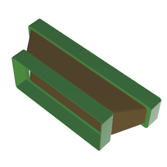 300x60 Duct | Low Profile Flat PVC Ducting - Airvent