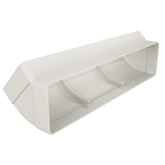300x60 Duct | Low Profile Flat PVC Ducting - Airvent