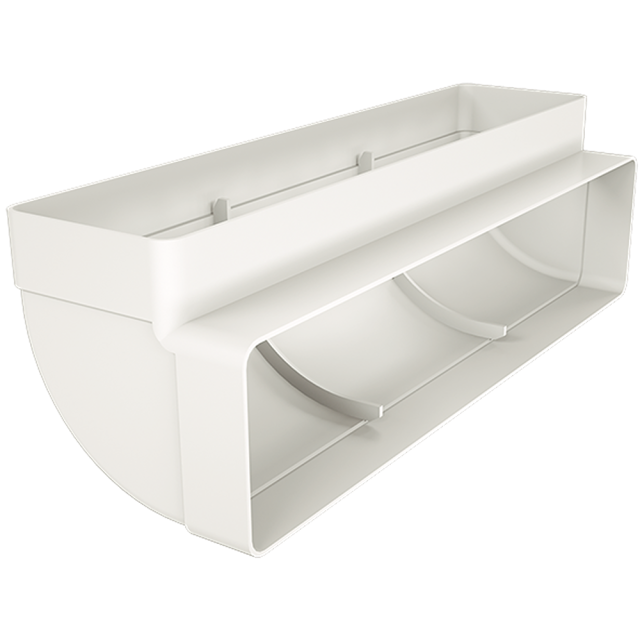 300x60 Duct | Low Profile Flat PVC Ducting - Airvent