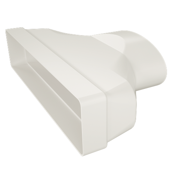 350x75 Duct | Low Profile Flat PVC Ducting - Airvent